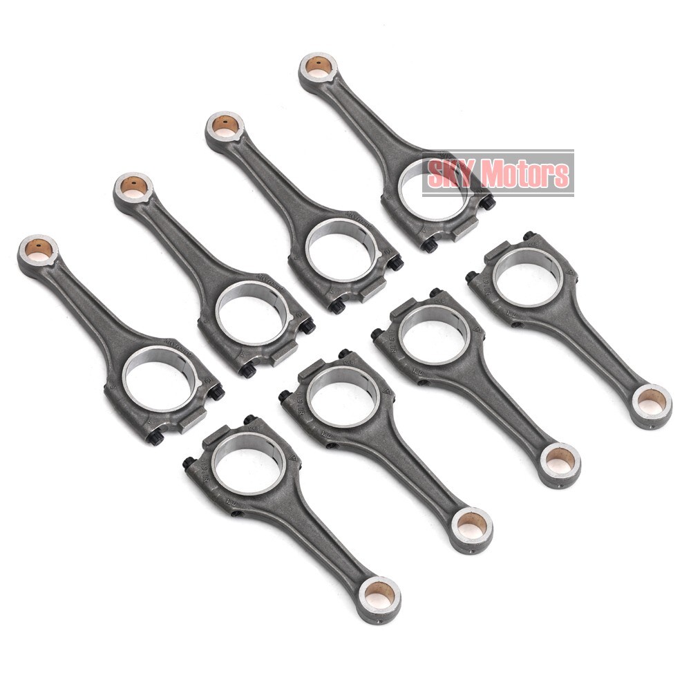 8x Connecting Rods Con Rods 23mm For Porsche Panamera 970 4.8L V8 M46 ...