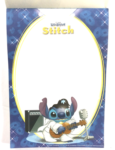 Disney Lilo & Stitch Letter Set, Big Note Padd, 4 Type Envelopps ...