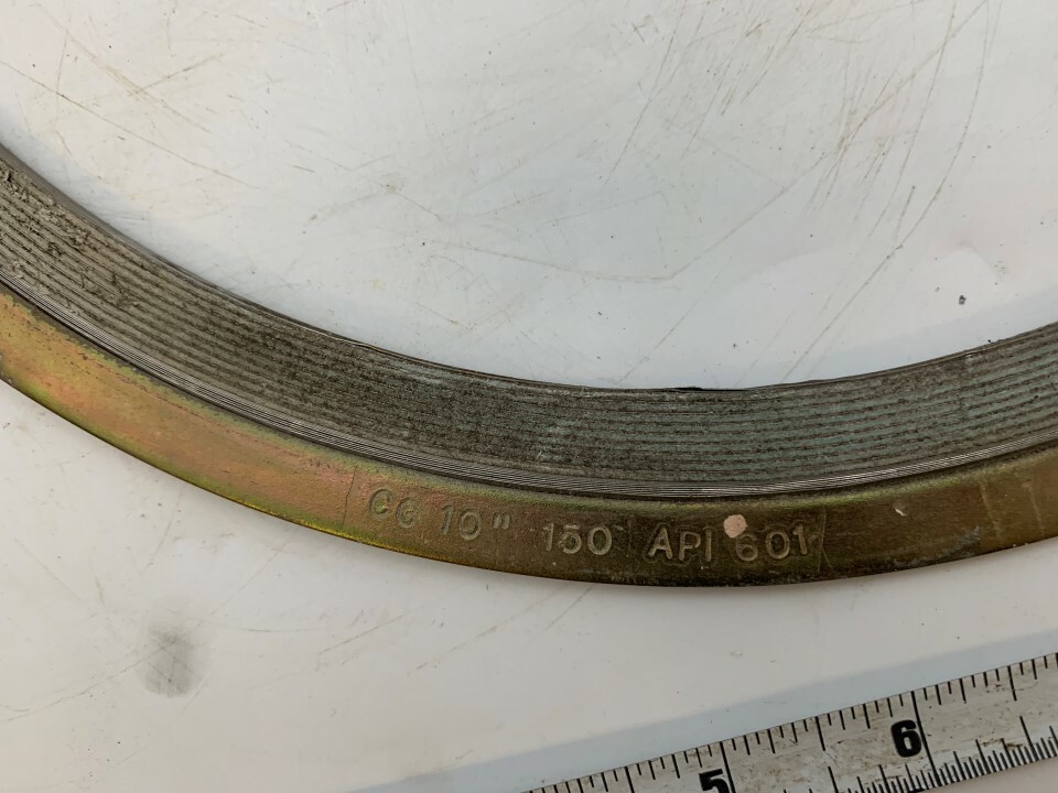 Flexitallic CG 10" 150 Metallic Spiral Wound Gasket API 601 ID: 11.25 ...