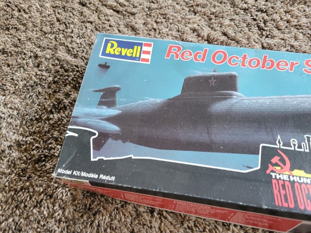 Red October 1990 Revell Submarine Model #4006 NOS for sale online | eBay