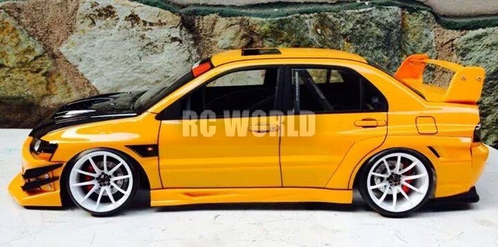 1/10 RC Car DRIFT Body Shell MITSUBISHI EVOLUTION EVO 9 W/ VOLTEX Body ...