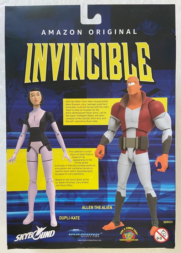 DUPLI-KATE DELUXE ACTION FIGURE Invincible 005 Diamond Select SEALED ...