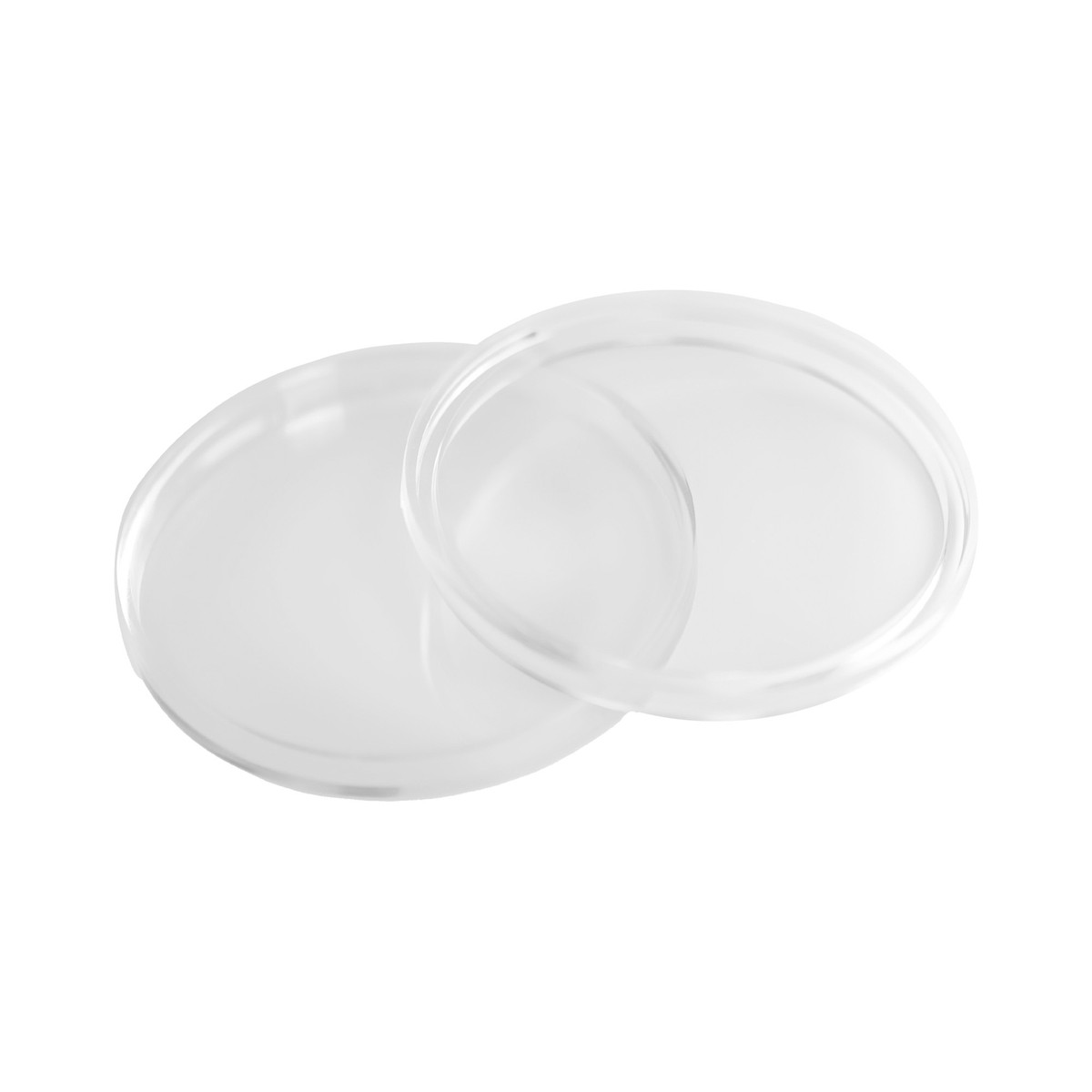 Silver Round Capsules 25x 39mm Direct Fit Coin Holders For 1 Oz Silver ...