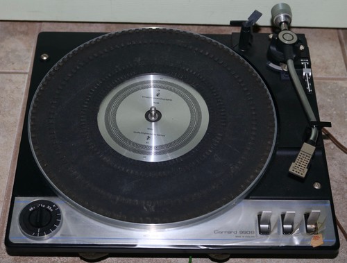 VINTAGE GARRAND TURNTABLE 990B FOR PARTS NO PLINTH | eBay