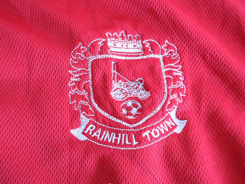 Rainhill Town FC Football Shirt #11 Long Sleeve L Matchworn Non League ...