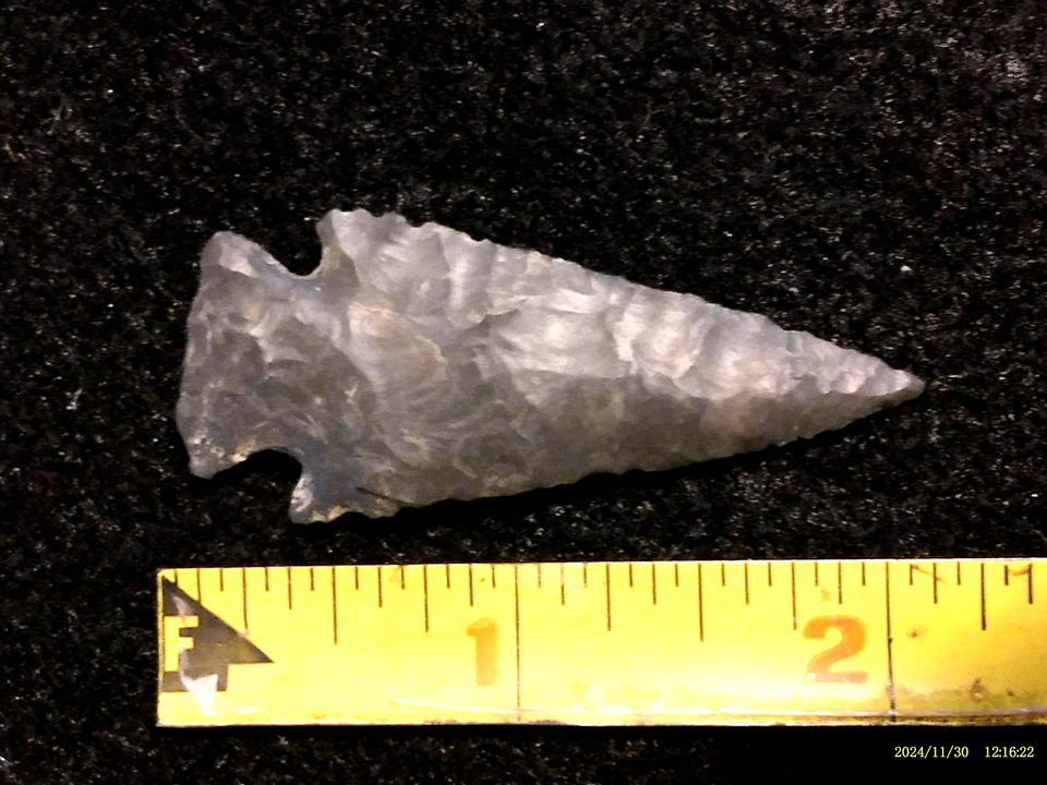 Central Texas Ensor Arrowhead, Prehistoric Indian Artifact *FREE ...