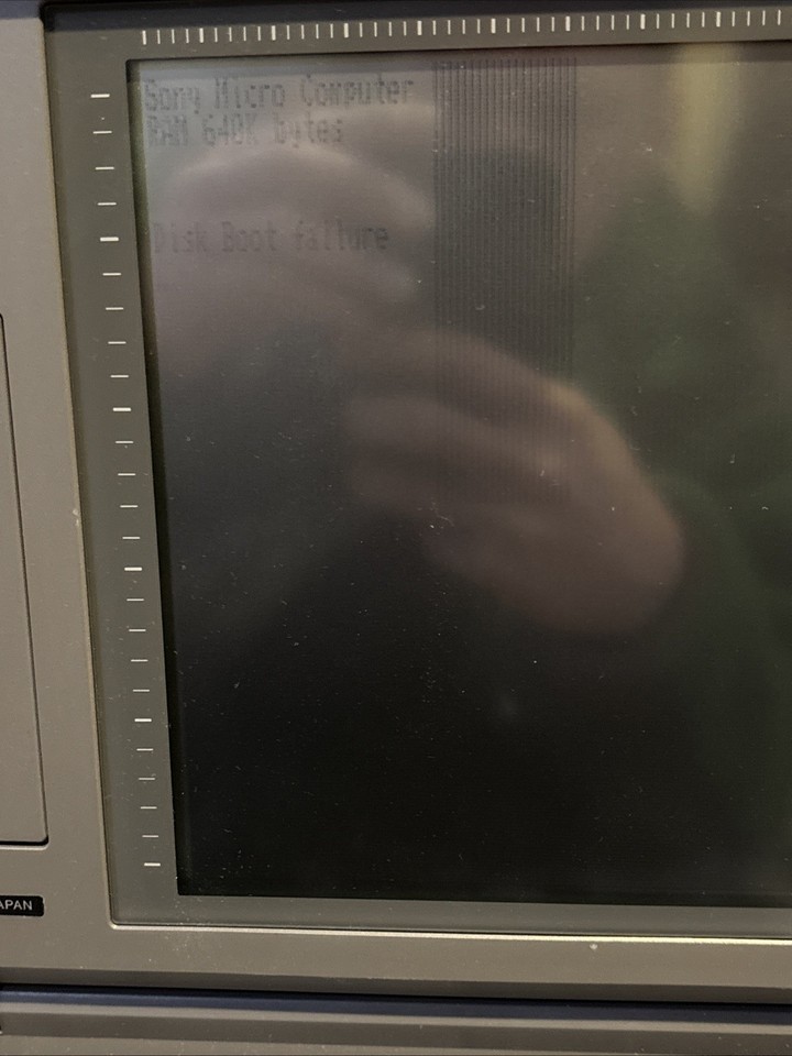 Sony Smc 210 Laptop 1980s Rare! Untested | eBay