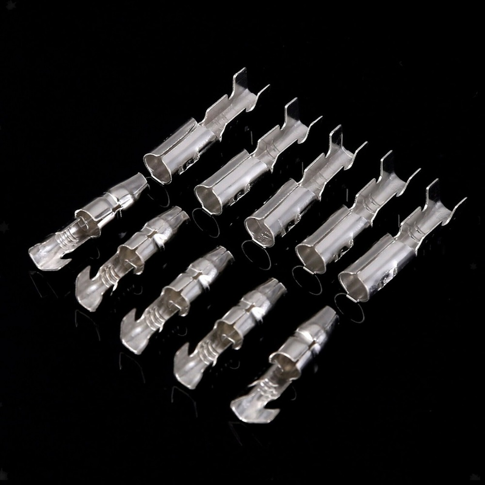 200PCS Motorcycle Car Terminals Male & Female Wire Bullet Crimp ...