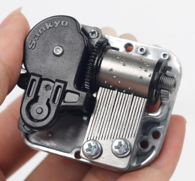 Play "Silent Night" Music Box Parts Musical Mechanism Sankyo Musical ...