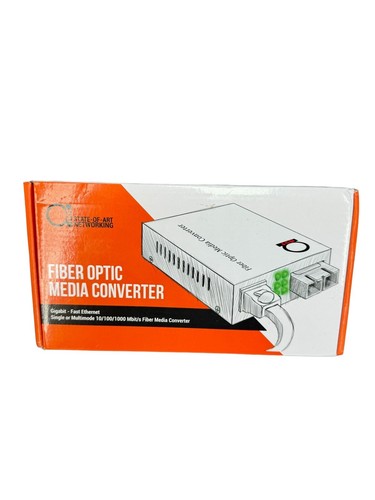 Open SFP Slot - Gigabit Ethernet - Fiber Optic Media Converter - to UTP ...