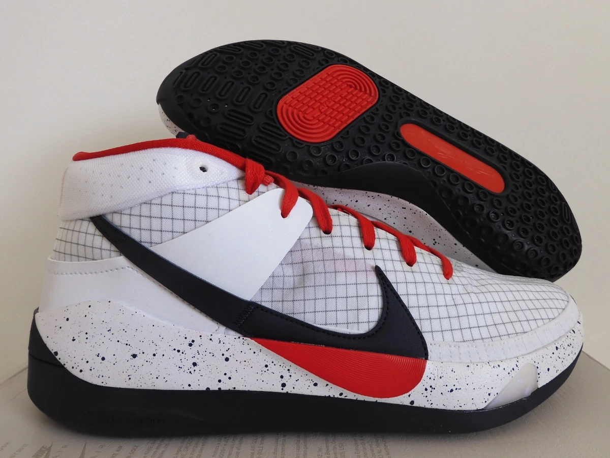 Kevin Durant Shoes Red And Black And White