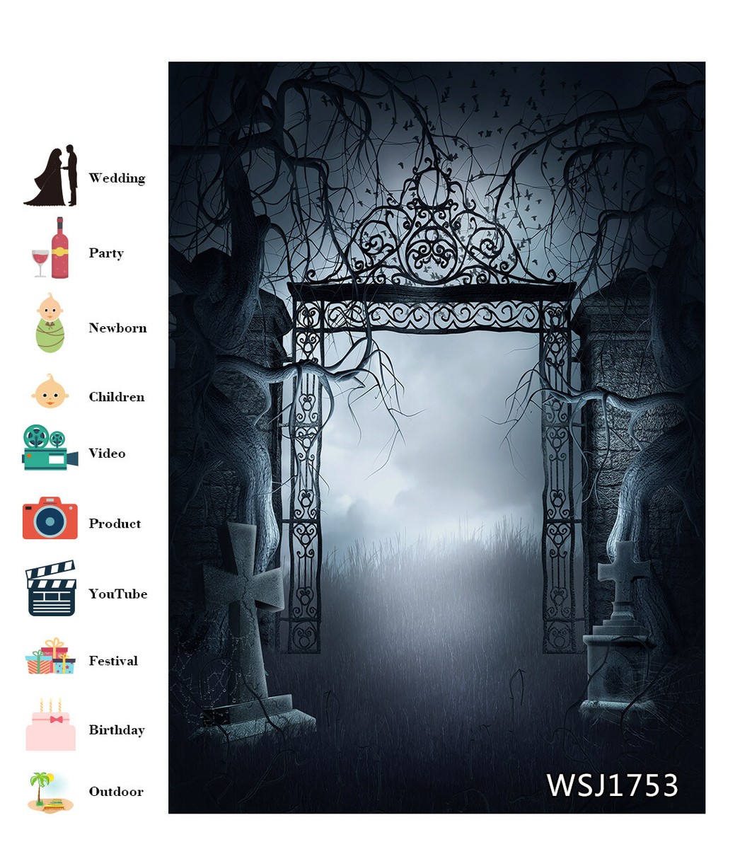 Gothic Cemetery Gates