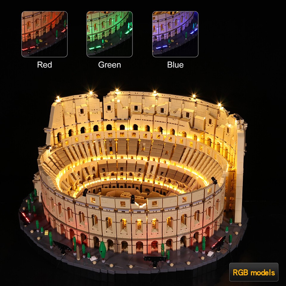 LocoLee LED Light Kit for Lego 10276 Colosseum Building Light Set ...
