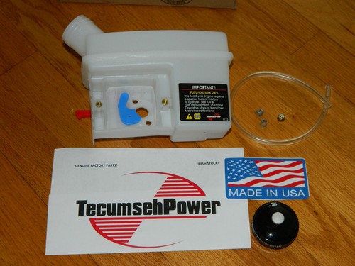 NEW Tecumseh TC300 / TMO49XA Gas tank fuel tank kit CLEAR 410284 Augers ...
