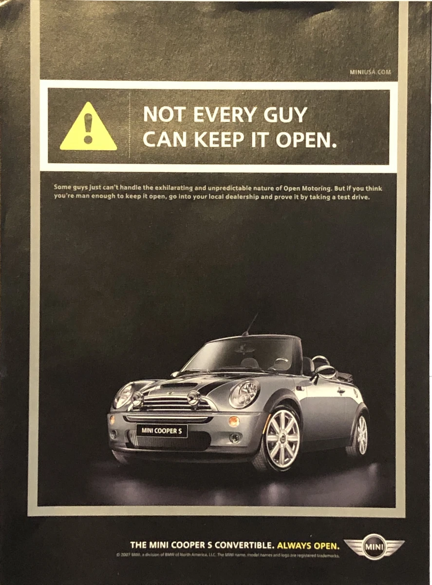 Mini Cooper Advertising