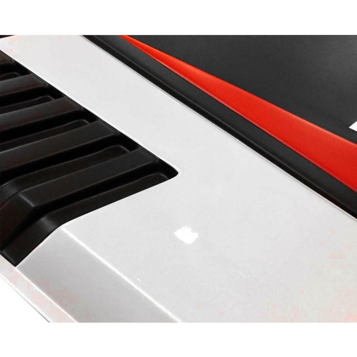 Hood Bonnet Cover Scoop White Red Fit ISUZU DMAX D-MAX Holden PICKUP ...