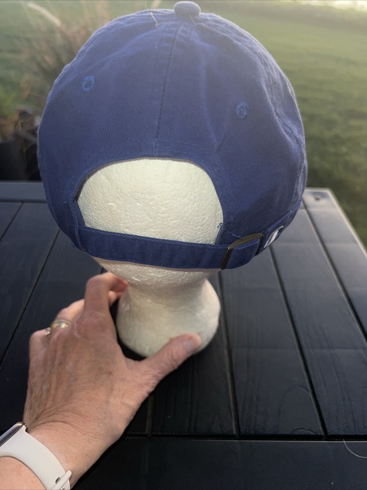 Asimov Technologies w Red White Logo Blue Hat Cap Strap Buckle Champion Brand | eBay