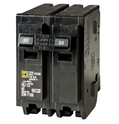 BRAND NEW Square D HOM250 2-Pole 50-Amp 120/240V Plug-In Circuit ...