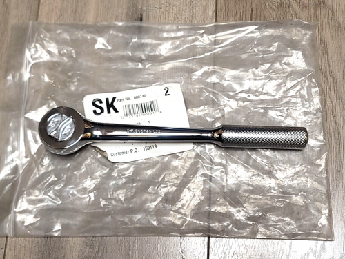 SK 1/2" dr Professional High Polish DT100 Double Tooth Ratchet 10" USA ...