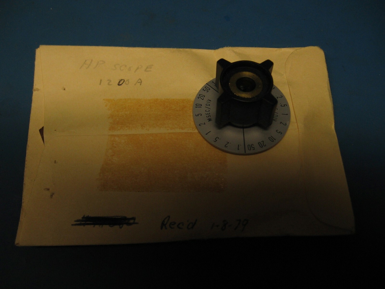 HP 1200A Scope Knob | eBay