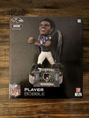 FOCO Lamar Jackson Baltimore Ravens Raven Themed Bobblehead NFL- SOLD ...