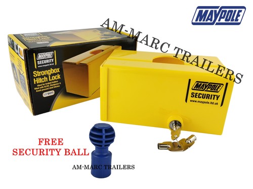 Maypole Strongbox Hitchlock Security Lock Stronghold MP5411 AL-KO ALKO ...
