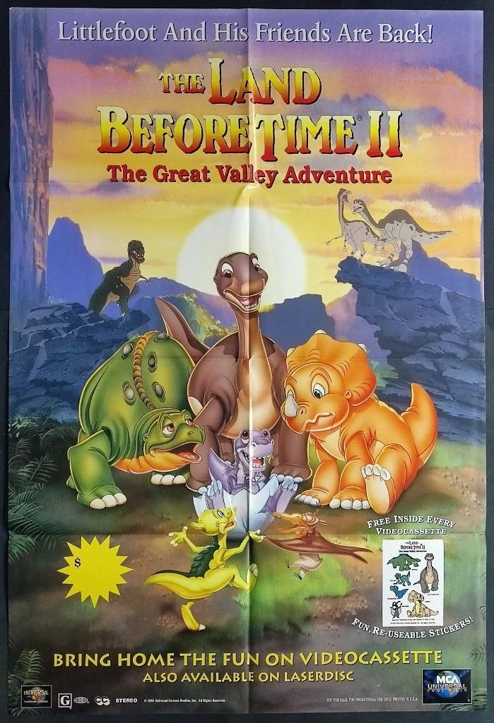 Land Before Time Movie Poster