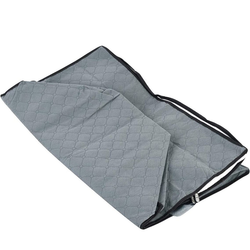 X Large Clothes Quilt Blanket Storage Bag Fabric Organizer Foldable ...