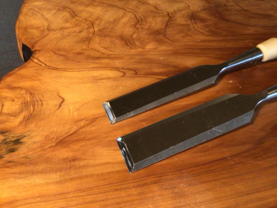 Stanley Sweetheart 750 socket bevel edge bench chisels 1 1/4 And 1 Inch ...