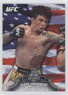 2012 Topps UFC Bloodlines Country Flag /188 Scott Jorgensen #3 | eBay