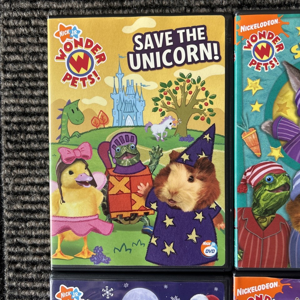 Wonder Pets! Lot of 6 DVDs Nickelodeon Kids TV Series Nutcracker ...