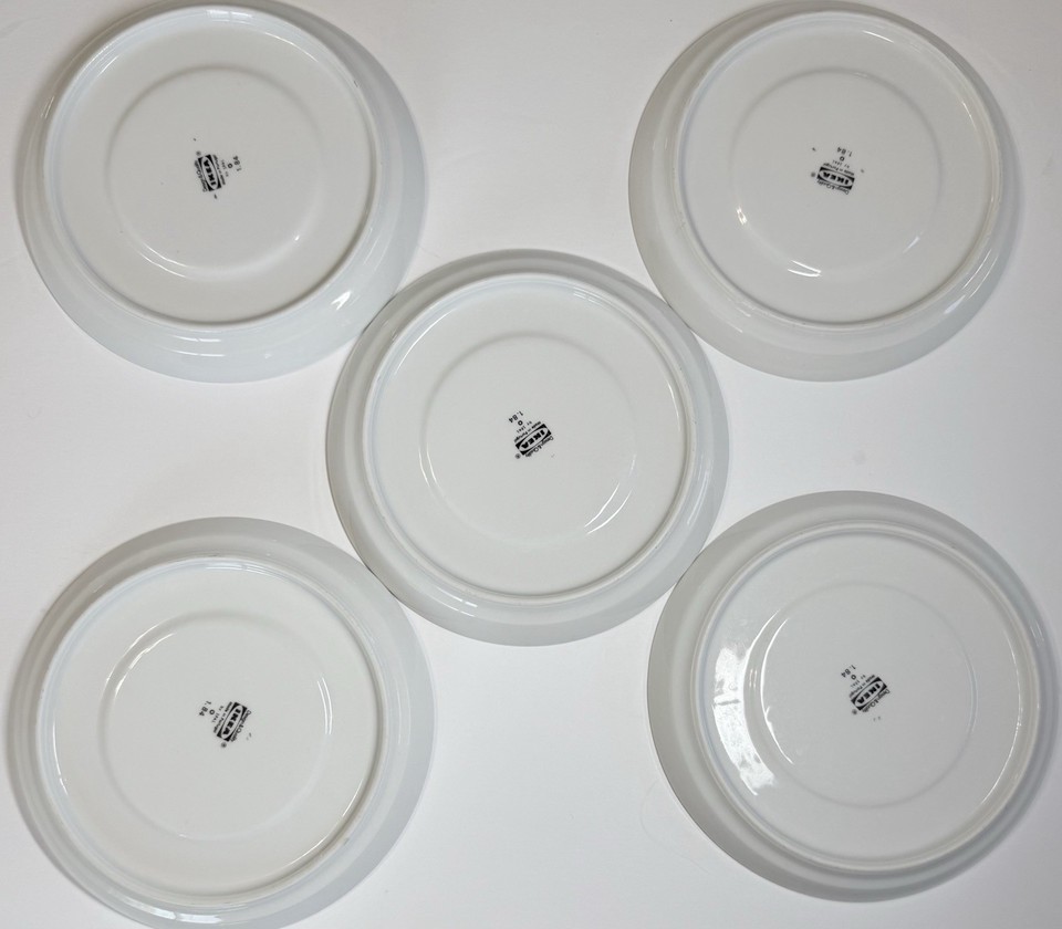 5 Sets IKEA Vintage 1970's SPAL Coffee/Tea Cup Saucer - Post Modern | eBay