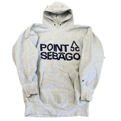 Vintage Point Sebago Maine Champion Reverse Weave Hoodie Sweatshirt 90s ...