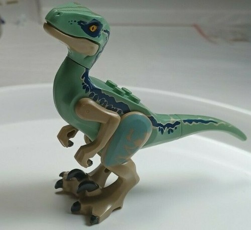 Lego Jurassic World BLUE RAPTOR Velociraptor Minifigure 75928 75930 | eBay