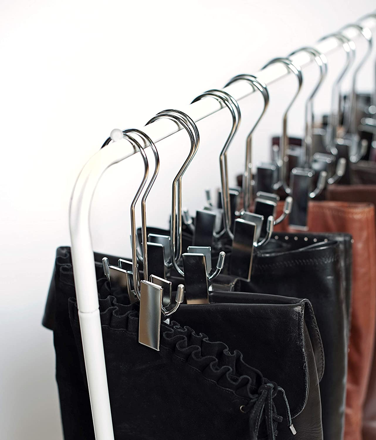 Boot Organizer: the Boot Rack - Fits in Most Closets- Hangs, Holds ...