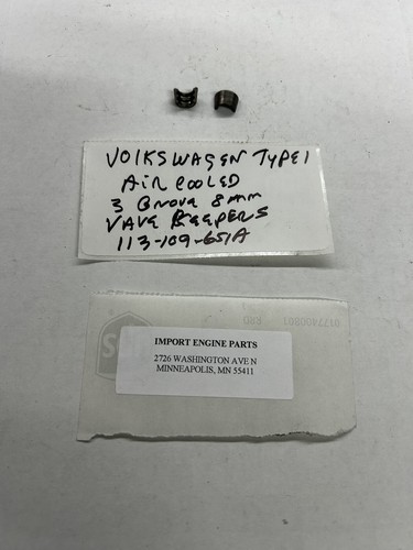 VALVE KEEPER *USED* FITS VOLKSWAGEN TYPE 1 1584c 1966-1979 113-109-651A ...