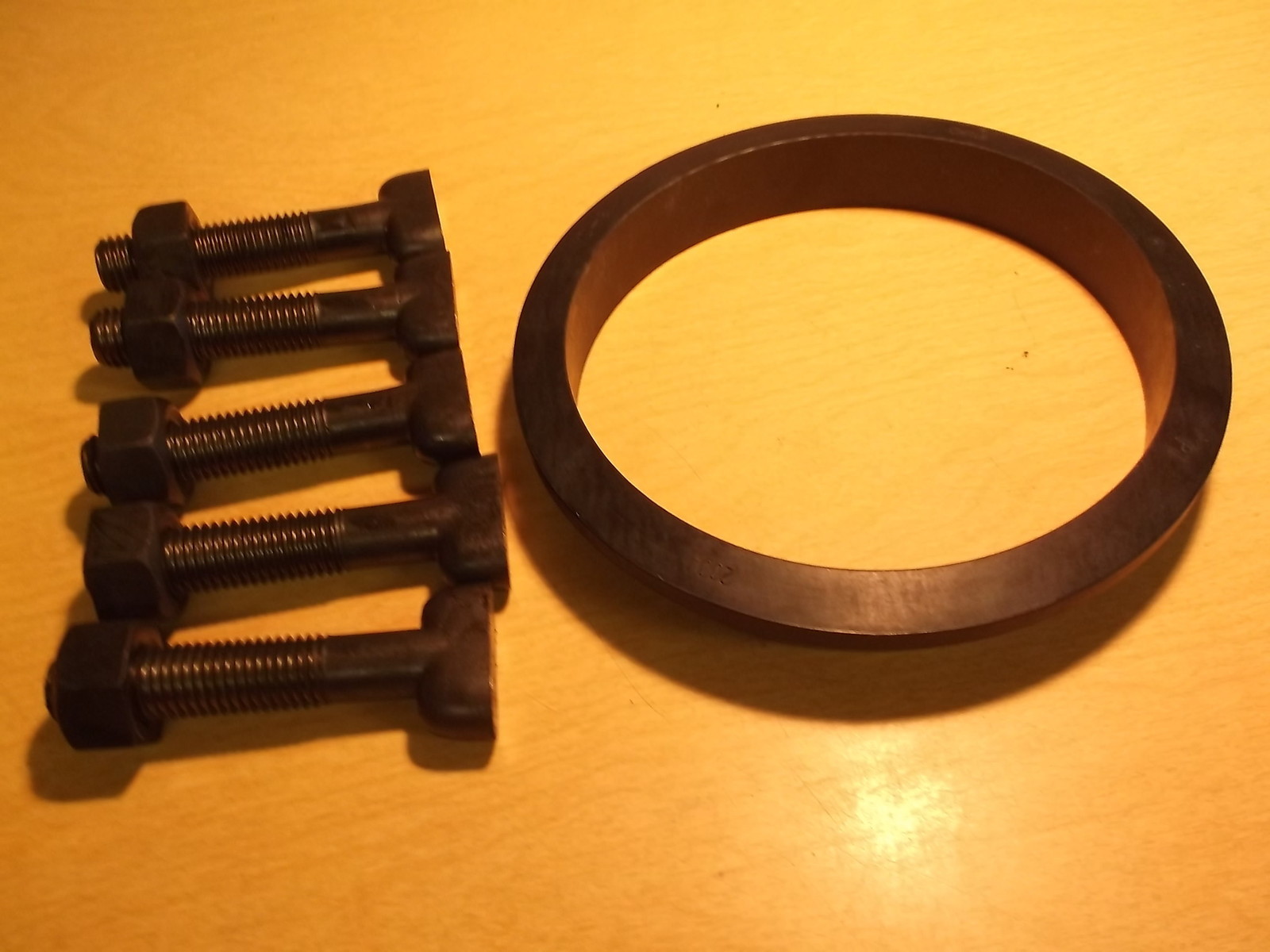 MJ Bolt and Gasket Pack 6" 3/4" x 3-1/2" KO-10 "T" Bolts & Nuts *FREE ...