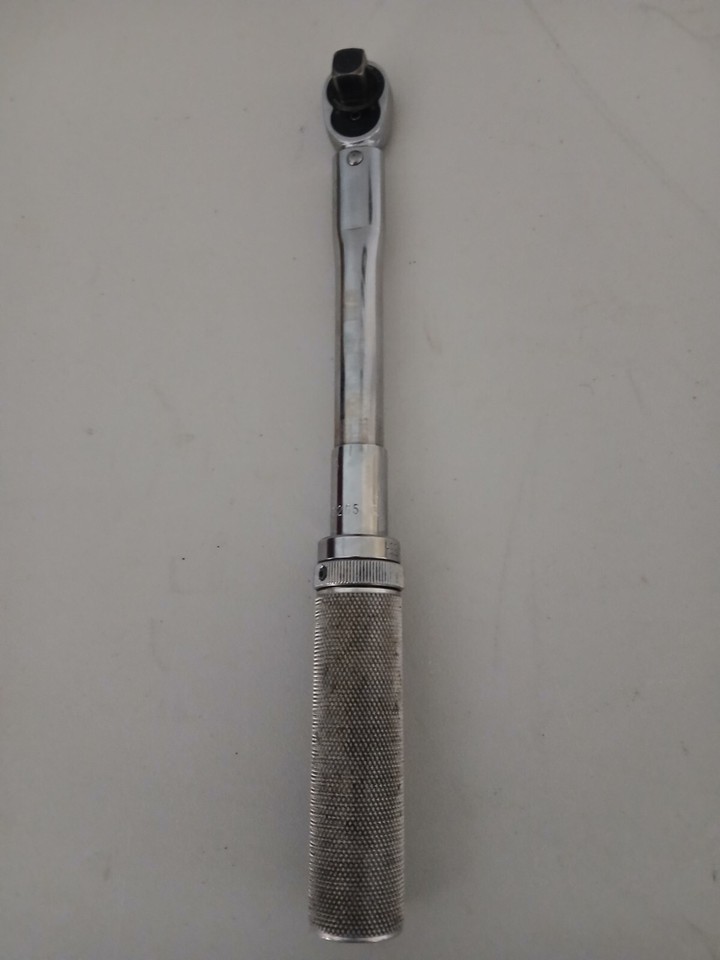 SNAP ON QRJ 217C TORQUE WRENCH 200 in lbs 3/8 in DRIVE. In Excellent ...