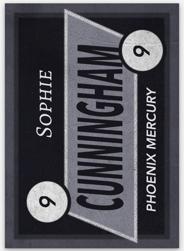 Sophie Cunningham Phoenix Mercury WNBA Custom Card Basketball Missouri ...