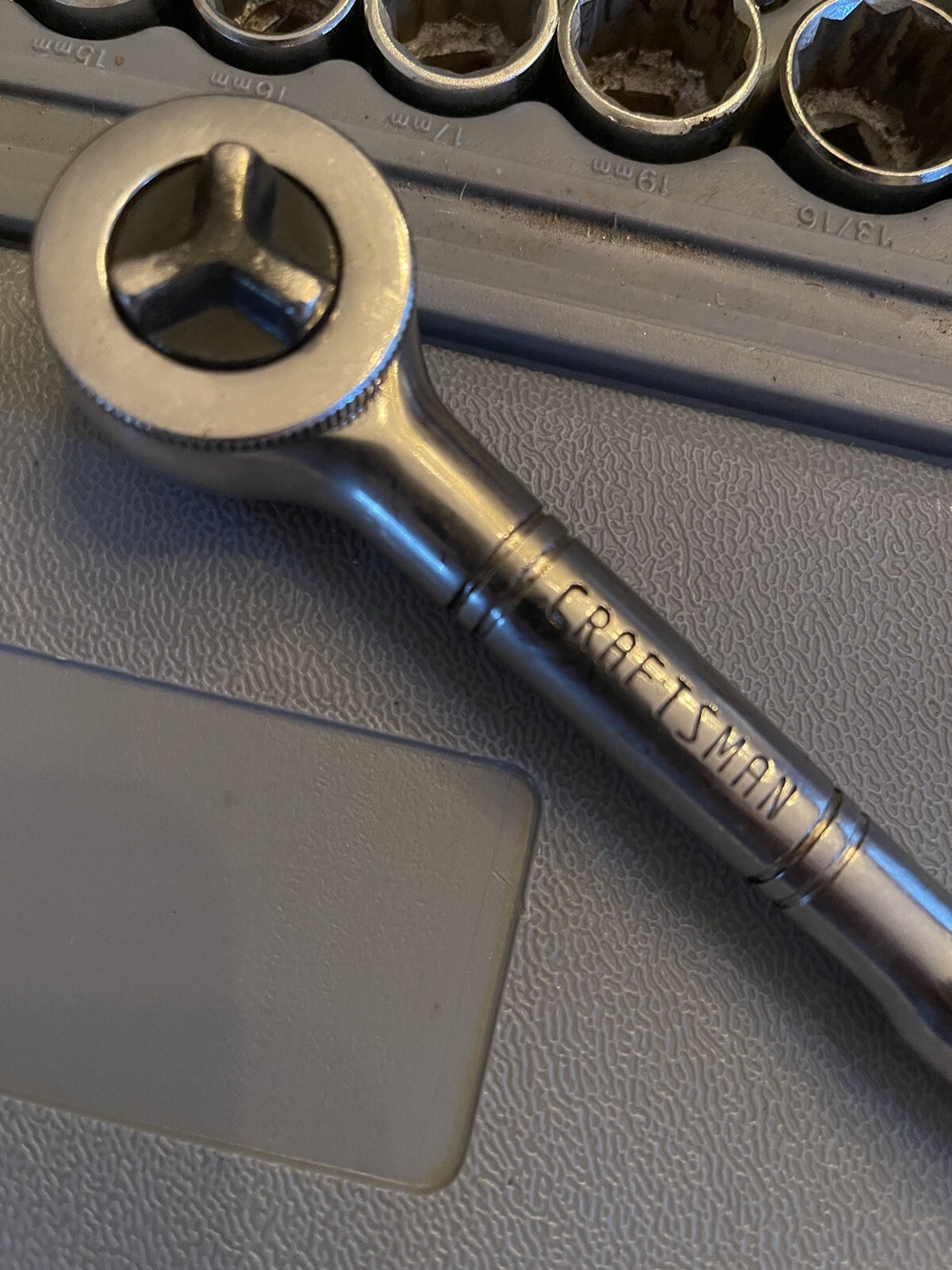 Vintage Sears Craftsman Socket Set; 1/4” and 3/8” Drives Screwdrivers ...