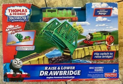 Thomas & Friends Trackmaster Raise & Lower Drawbridge Motorized Percy ...