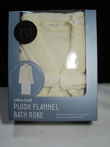 New Wayland Square Ultra Soft Flannel Plush Bath Robe | eBay