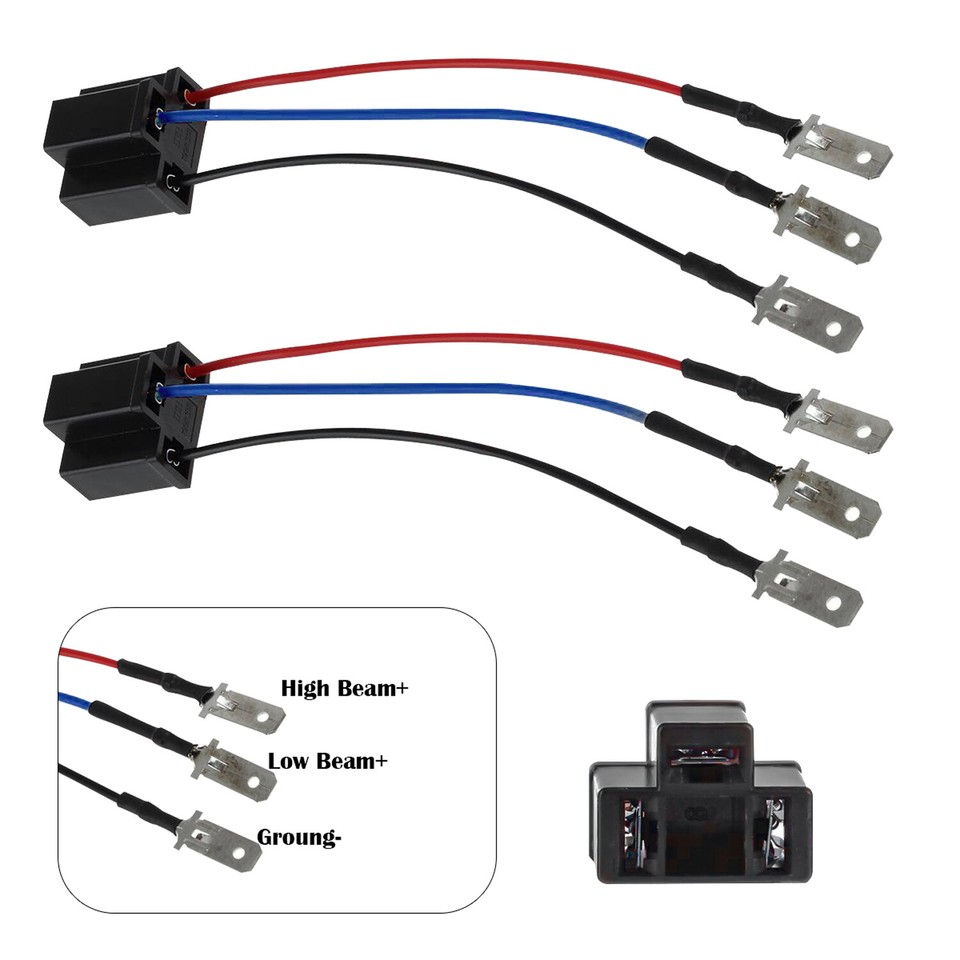 For FJ80 FZJ80 Toyota Landcruiser 60 80 Series 4X6" LED Headlights RGB ...