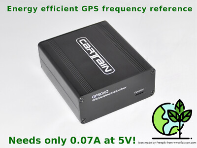 Low Power GPS disciplined oscillator 10MHz, 40MHz and PPS output e.g ...