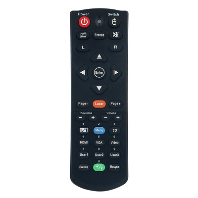 Replacement Remote fit for Optoma Projector EH415E EH415E-M EH415ST ...