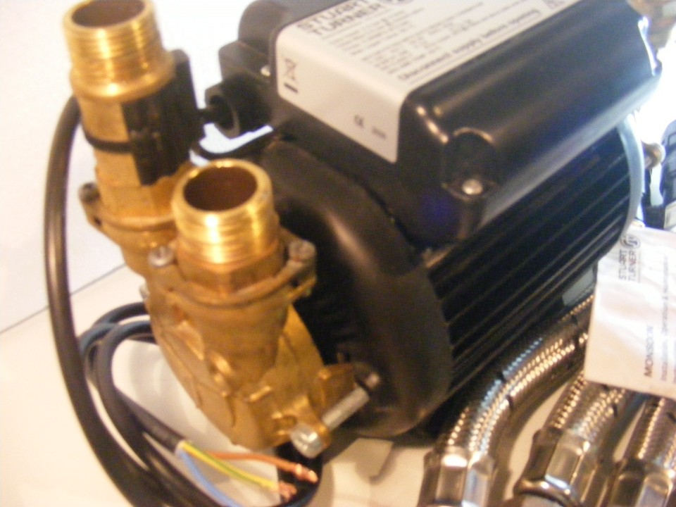 Stuart Turner Monsoon Shower Pump 3.0 Bar Twin 44424 | eBay UK