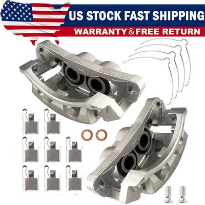 2x Front Brake Calipers for 1999-2004 Ford F-250 F-350 Super Duty ...