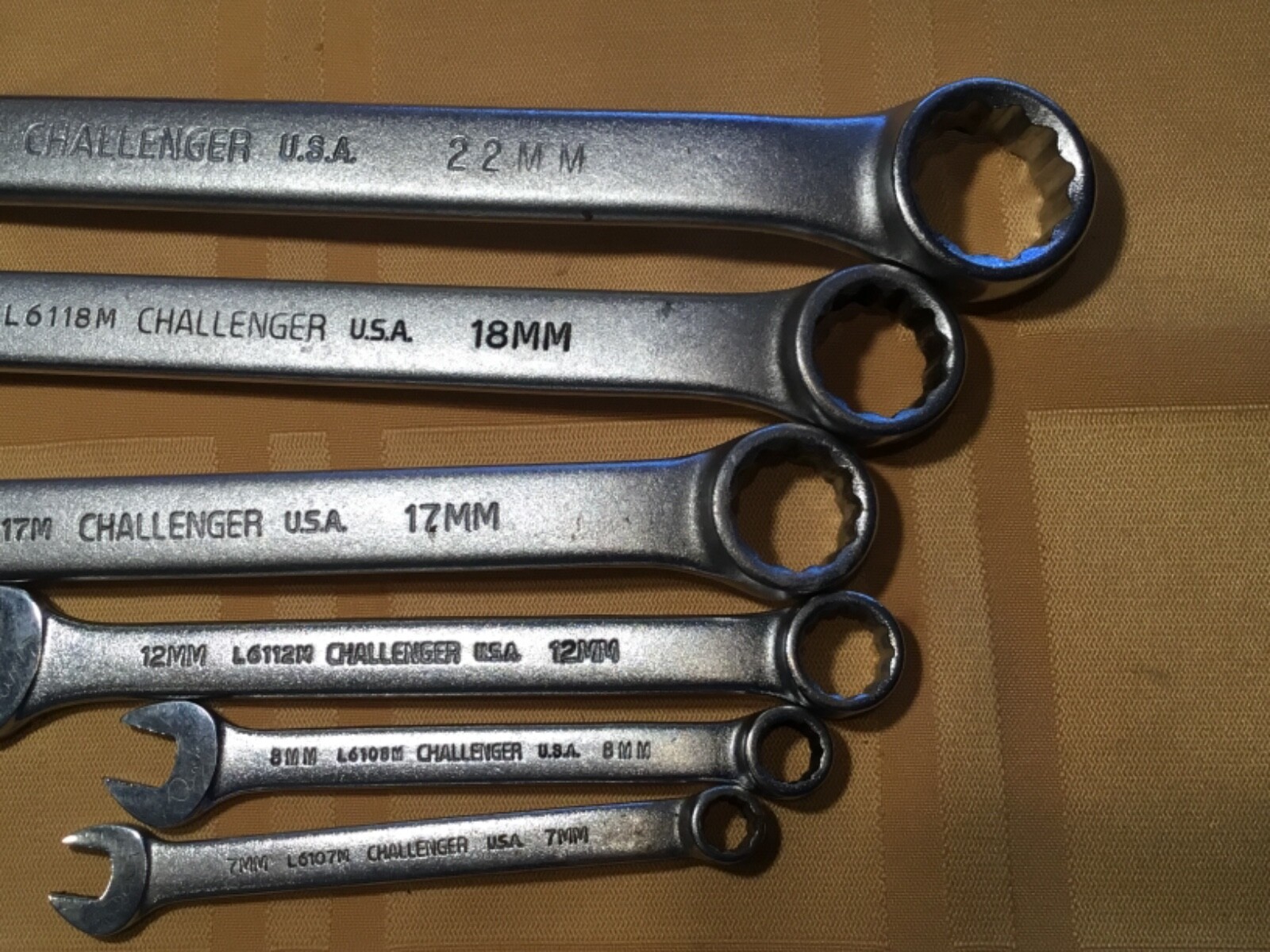 Proto Challenger Combination Wrench Set~ 6 Pieces ~Metric | eBay