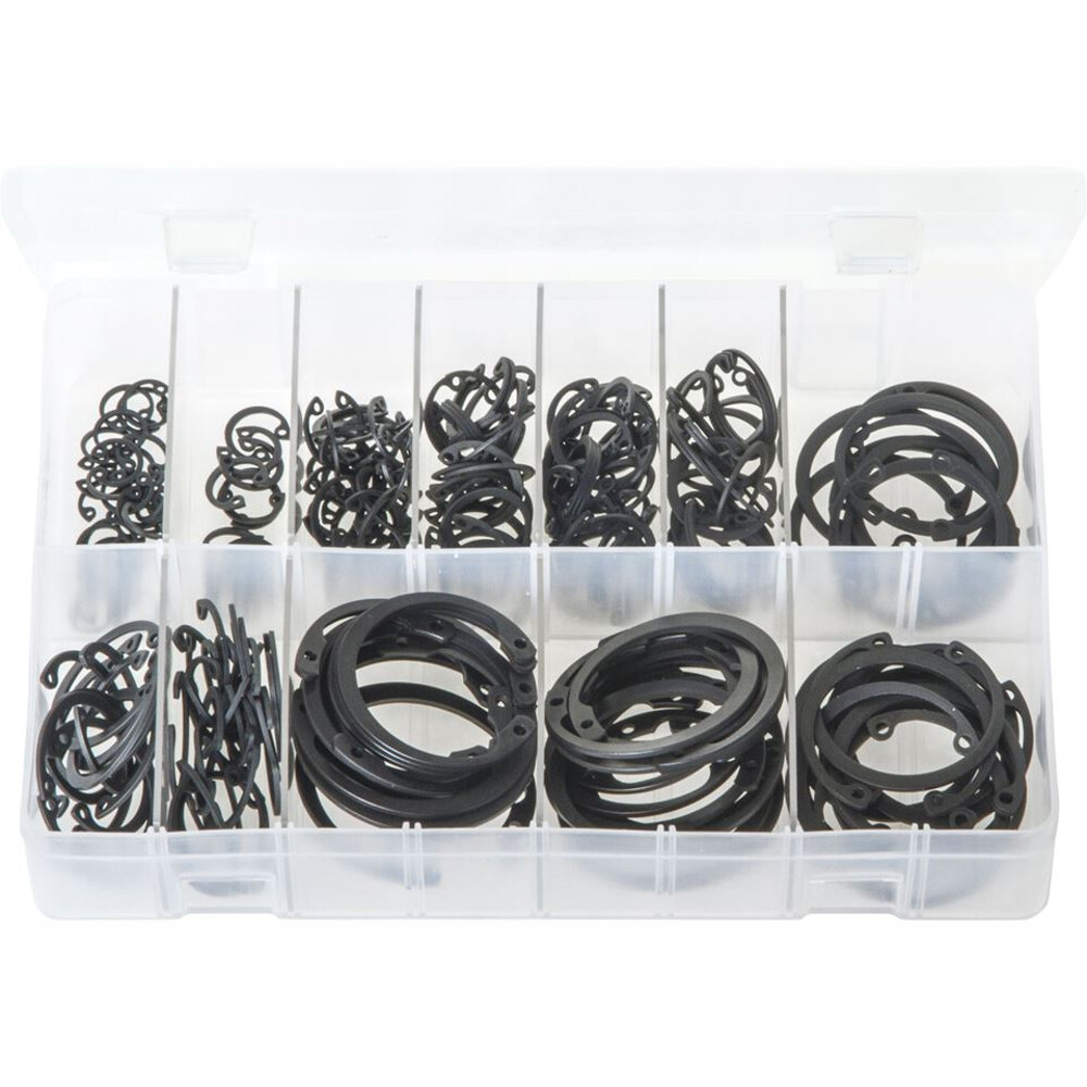 Internal Circlips Retaining Rings Bore Sizes 11-47mm DIN472 Carbon ...