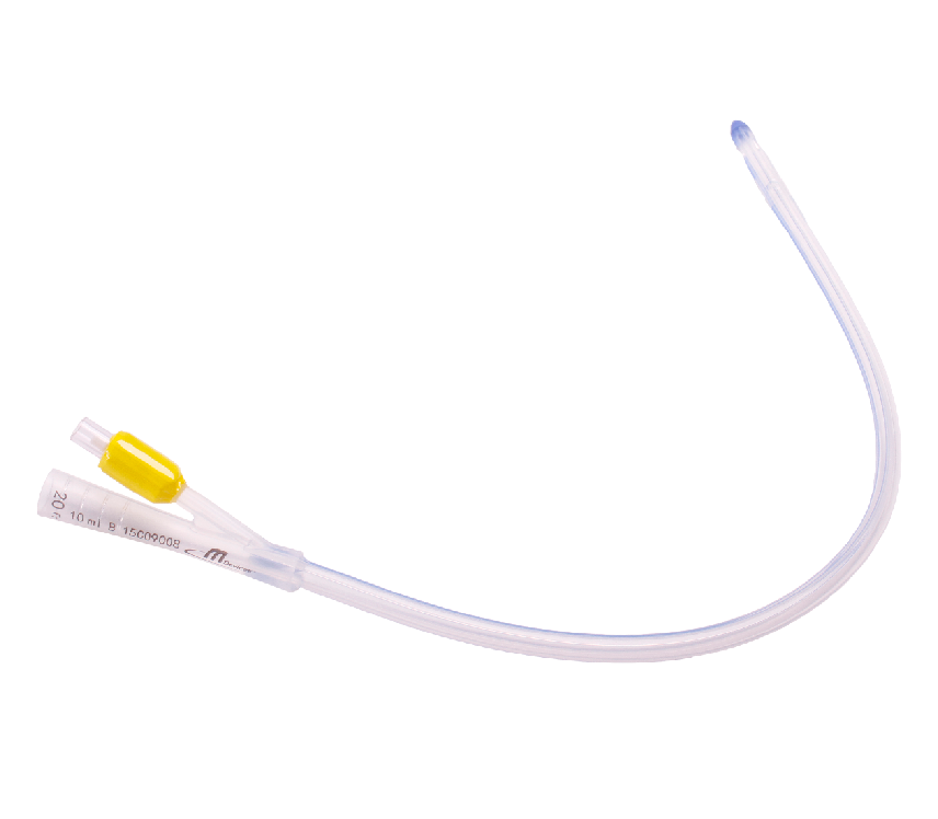 FOLEY CATHETER 18FR 45CM 100% SILICONE SPC APPROVED INLINE 10ml BALLOON ...